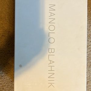 Manolo Blahnik | Shoes | Blue Suede Manolos | Poshmark